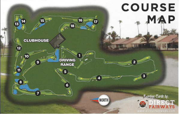 Hole Maps - SunBird Golf Club